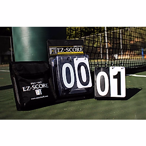 Match Tuff EZ Score (0-6) | Portable Tennis Score Keeper | EZ-FLIP | Outdoor/Indoor