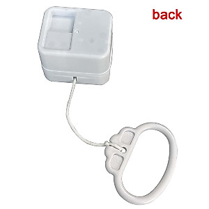 Twinkle Twinkle Little Star Pull String Music Box, Washable Crib Bed Bell Windup Musical Box Toy Gift for Baby Kids Children