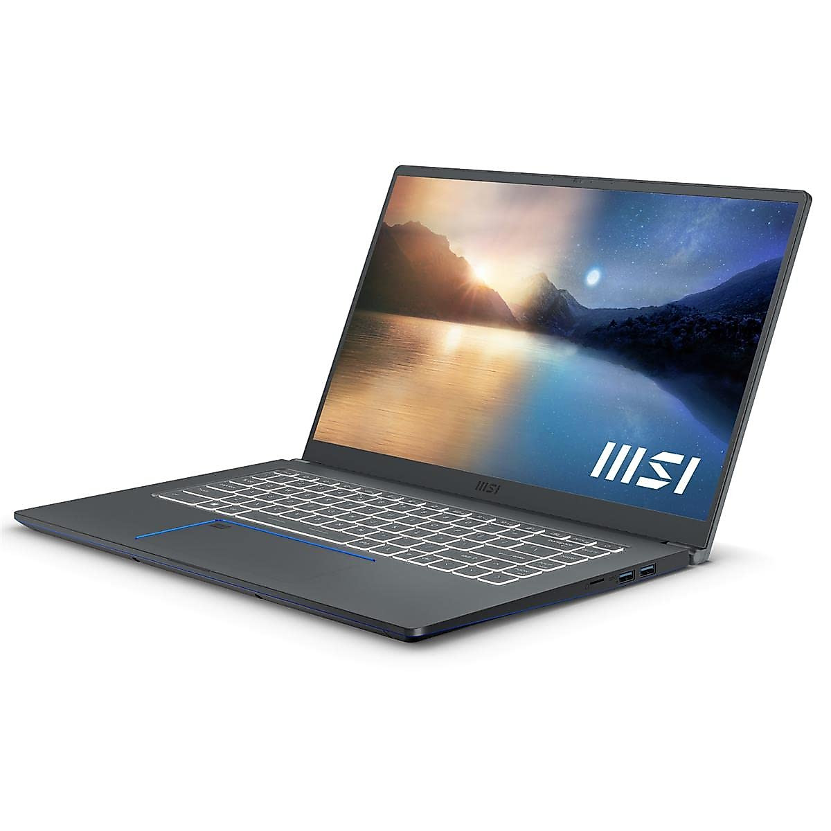 MSI Prestige 15 15.6" FHD Ultra Thin and Light Professional Laptop: Intel Core i7-1260P RTX 3050 Ti 32GB LPDDR4X 512 GB NVMe SSD, Thunderbolt 4, MicroSD Card Reader, Win 11 Pro: Carbon Gray A12UD-005