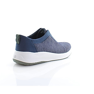 BZees Women's Take It Easy Sneaker, Navy Blazer Shimmer, 8