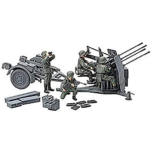 Tamiya 300032554 – 1: 48 WWII German Flak VIERLING 38 20 mm (4)