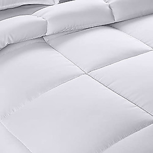 Utopia Bedding Comforter – All Season Comforter King Size – White Comforter King - Plush Siliconized Fiberfill - Box Stitched