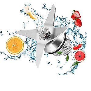 Wet Blender Blade Replacement Part, Premium Stainless Steel Ice Blade Assembly Cups Repair Replacement Part Compatible with Vitamix 5200 Series 32oz and 64oz Mixer Containers accessories Kitchen