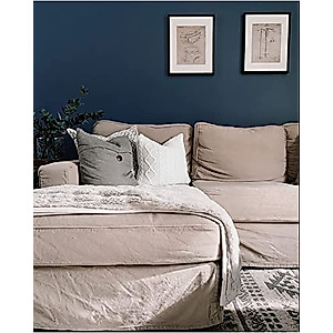 Decorative Knit Throw Pillow Cover Chiristmas Farmhouse Sweater Square Warm Cushion Cover for Couch, Bed, Home Accent Decor (Cream, (18x18 inches(45x45cm))