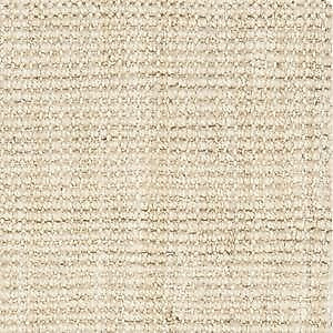 SAFAVIEH Natural Fiber Collection Area Rug - 8' x 10', Ivory, Handmade Farmhouse Jute, Ideal for High Traffic Areas in Living Room, Bedroom (NF730A)