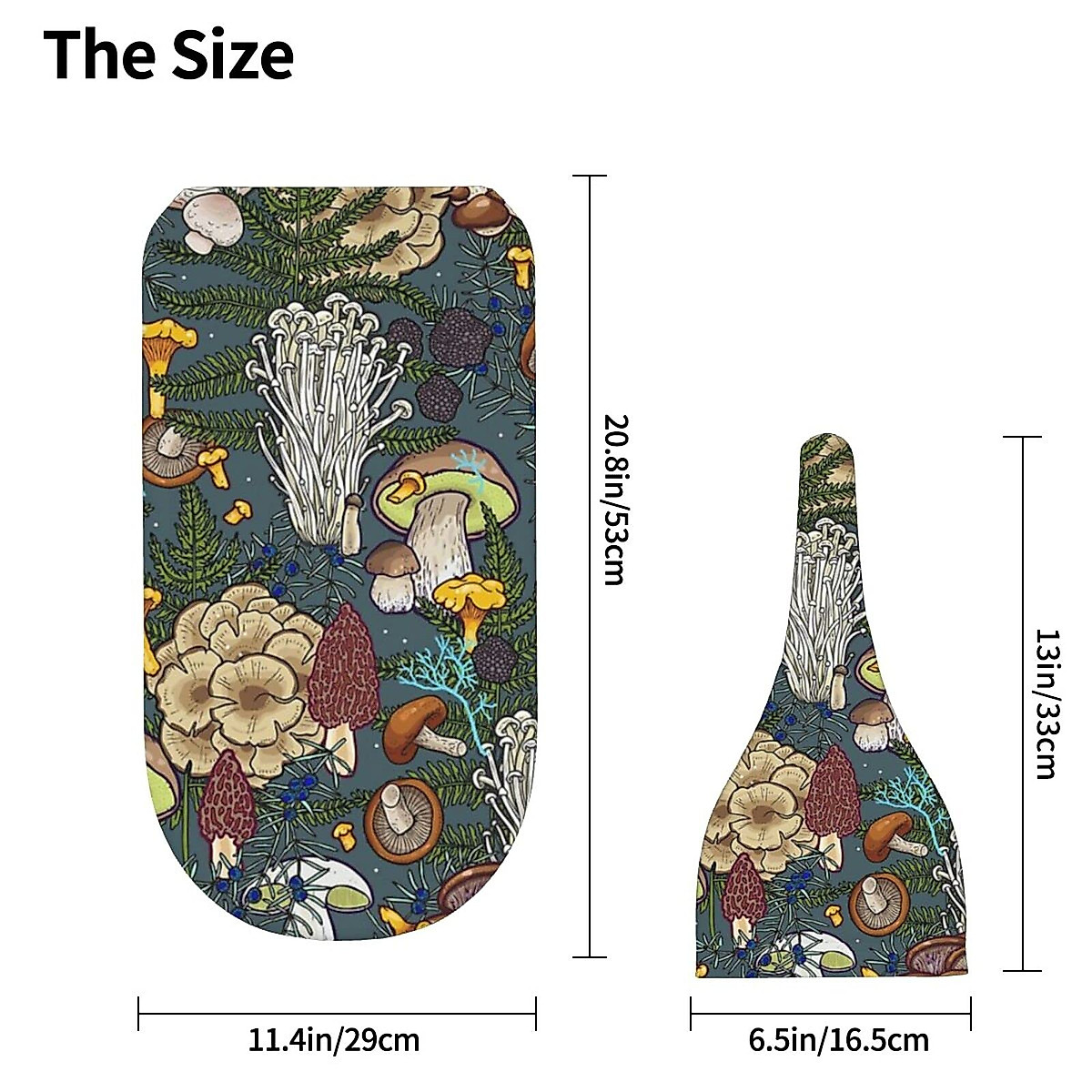 Mushroom Baby Stuff Newborn Swaddle Blanket Cute Baby Swaddle Blankets Soft Stretchy Sleep Sack with Beanie Hat Gifts for Boy Girl