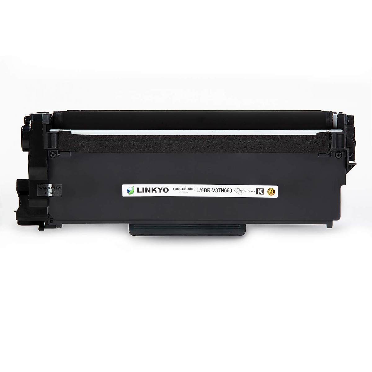 LINKYO Compatible Toner Cartridge Replacement for Brother TN660 (1-Pack, Design V3)