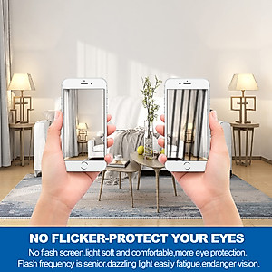 AC100-265V 7W Refrigerator Bulb Super Bright LED 100W Equivalent E26 Medium Base Corn Lamp Fridge Freezer Appliance Ceiling Fans Home Lighting, Compact T10 Tubular A15 Cool White 6500K, 3 Pack