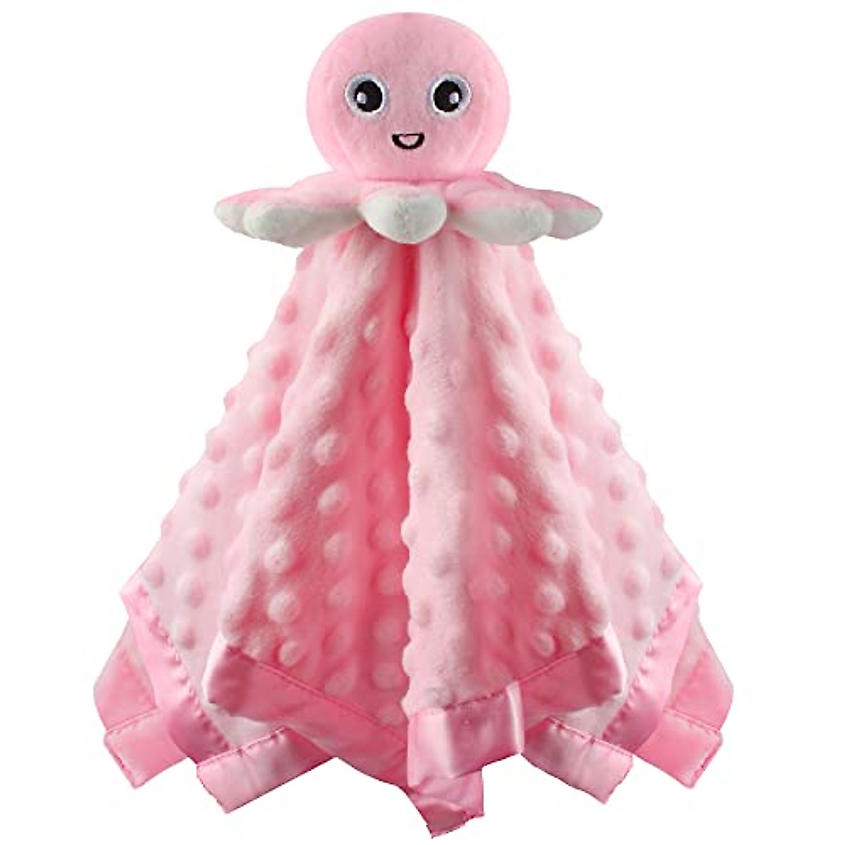 JARIFERR Baby Security Blanket Loveys for Baby Snuggle Toy Plush Octopus Stuffed Animal Baby Gifts for Girls and Boys Newborn