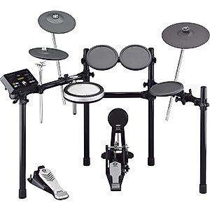 Yamaha DTX522K Customizable Electronic Drum Kit with 3-Zone Textured Silicone Snare Pad