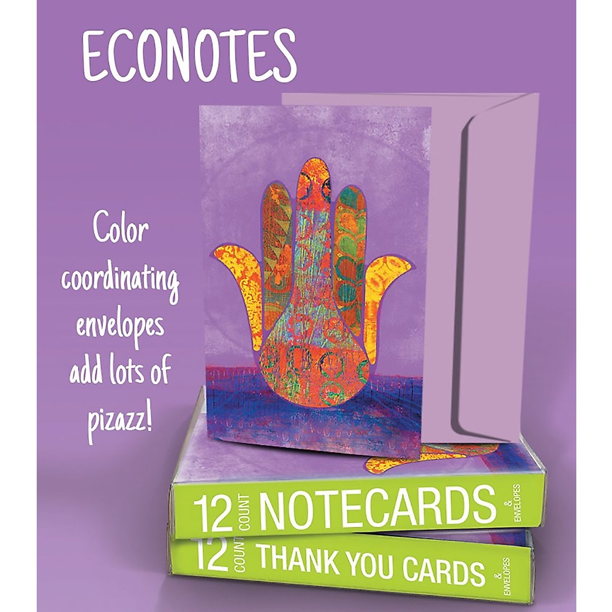 Tree-Free Greetings EcoNotes 12 Count Siberian Tiger All Occasion Notecard Set with Envelopes, 4 x 6 Inches (FS66732)