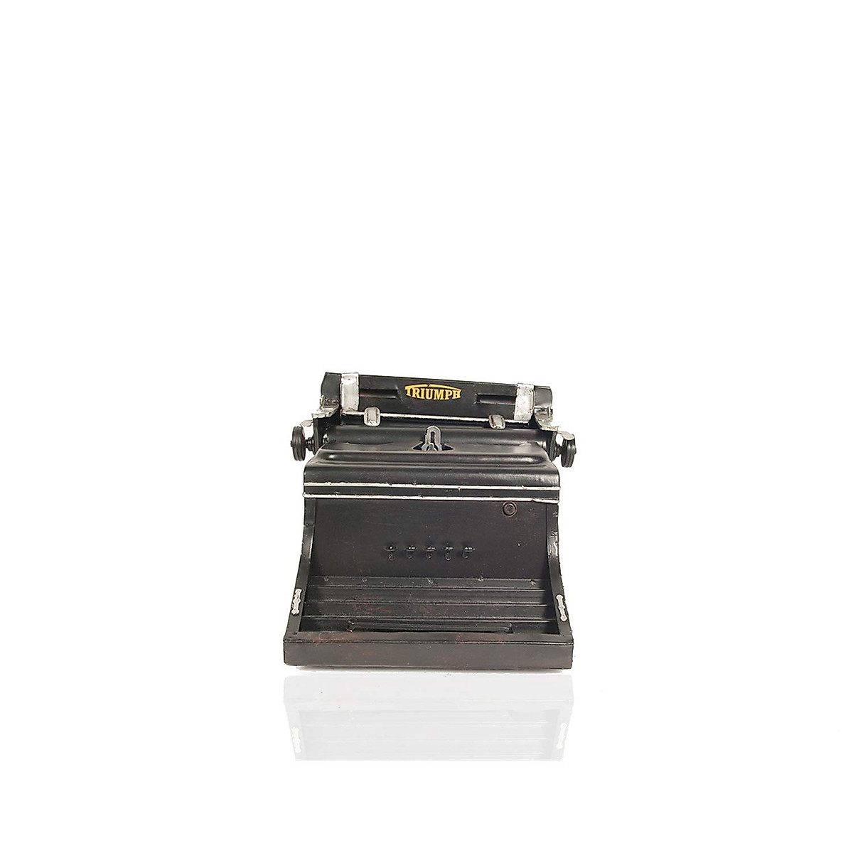 Old Modern Handicrafts 1945 Triumph German Typewriter Handmade Metal - Non-Functional Typewriter Display Model Only