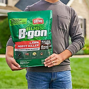 Ortho Bug B Gon Insect Killer for Lawns3. - Kills Ants, Fleas, Ticks, Chinch Bugs, Mole Crickets and Cutworms - Use on Lawns, Ornamentals and Home Perimeter, 10 LB