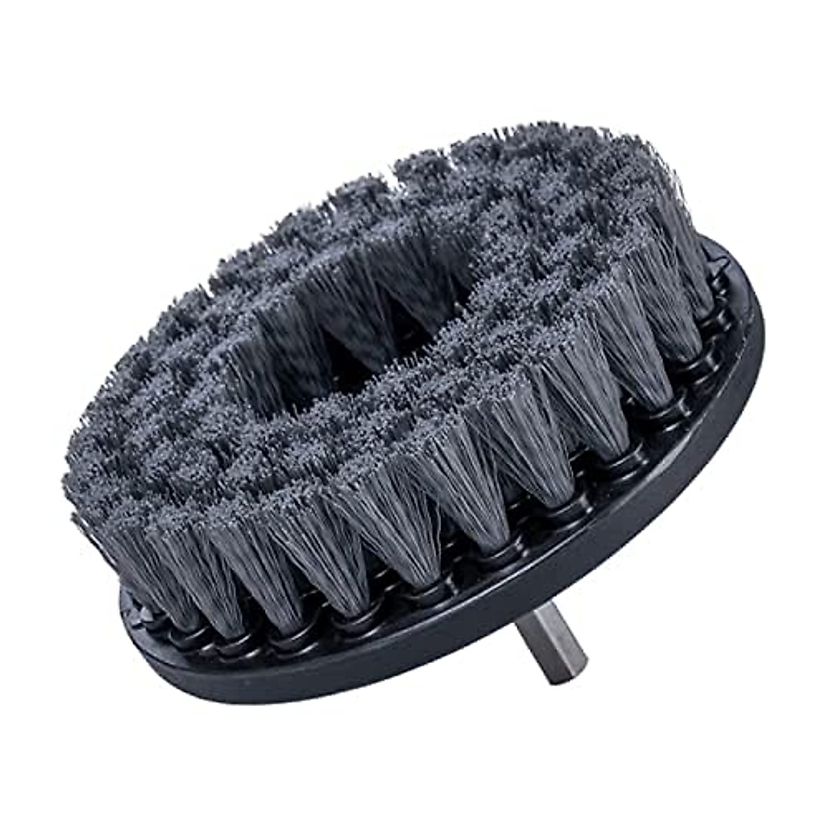 Chemical Guys ACC_201_Brush_S Gray 1 Pack Carpet Brush with Drill Attachment, Light Duty