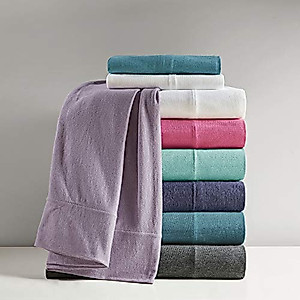 Intelligent Design Cotton Blend Jersey Knit Wrinkle Resistant, Soft Sheets with 14" Deep Pocket All Season, Cozy Bedding-Set, Matching Pillow Case, Twin, 3 Piece