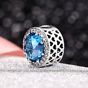 PANDORA Silver Bead 791725NBS woman zircons