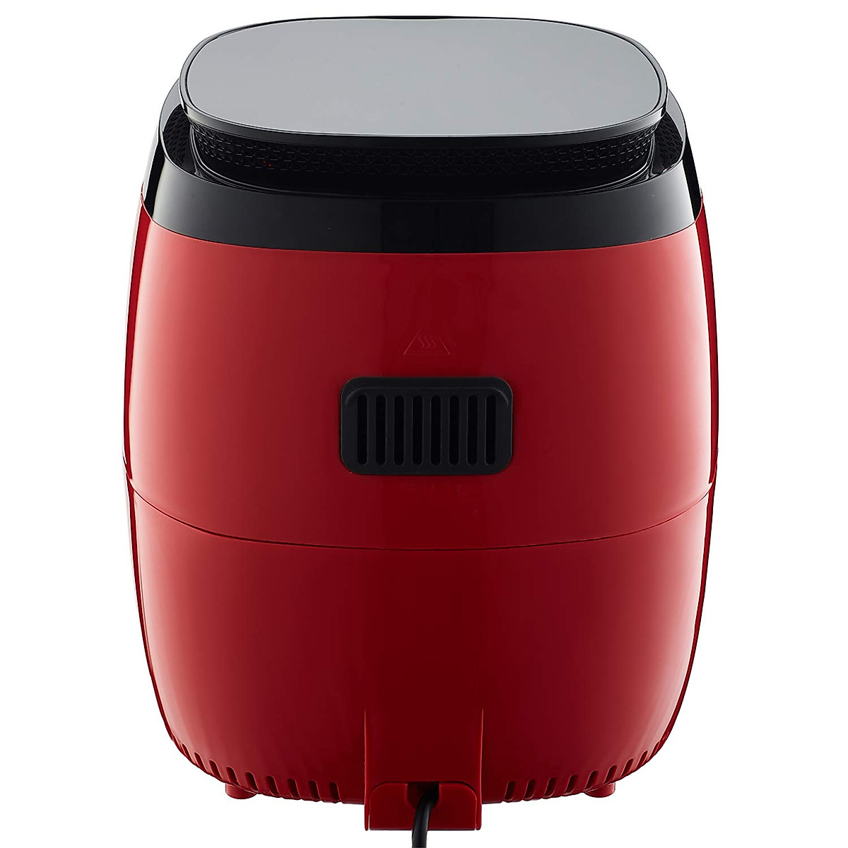 GoWISE USA GW22826-S 5-Quart Air Fryer with 8 Cooking Presets and Duo Display + 100 Recipes, 5.0-Qt, Red