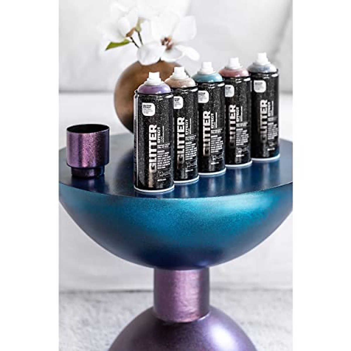 Montana Cans Montana EFFECT Spray Paint, Glitter Amethyst, 13.5 Fl Oz (Pack of 1)