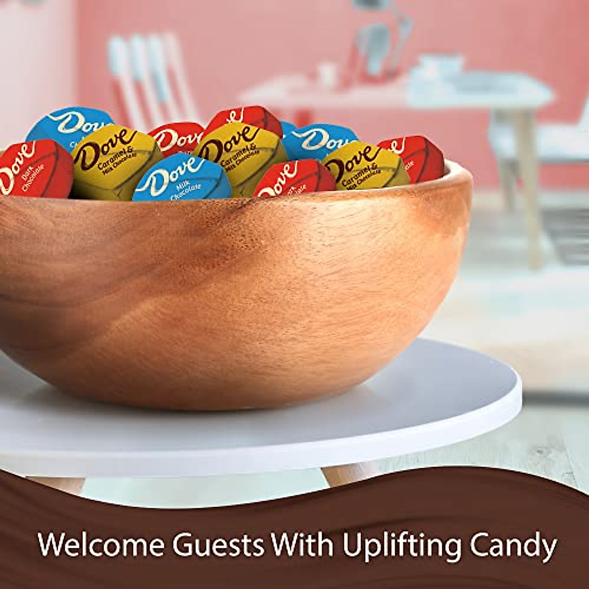 DOVE PROMISES Chocolate Candy Variety Mix, Great For Easter Gift Baskets, 43.07-Ounce Bag 150 Pieces