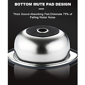 WBRSybUS Wall Mount Bathroom Corner Sink,304 Stainless Steel Triangle Kitchen Washbasin Single Sink,with Drainer Unit and Tap, Sink Edge Protector Basin,34x34cm-depth15cm,Cold Alone, Coldalone