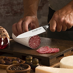 Cutluxe Utility Knife & Paring Knife – Forged High Carbon German Steel – Full Tang & Razor Sharp – Ergonomic Handle Design – Artisan Series