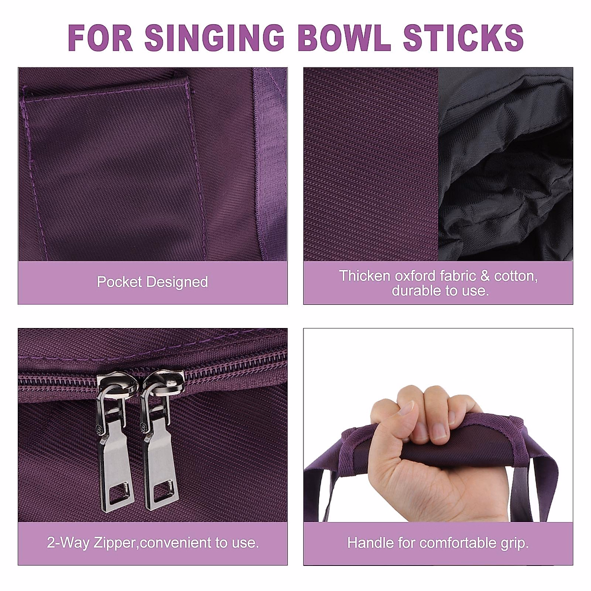 Gazechimp Bowl Storage Bag Container for, 8inch