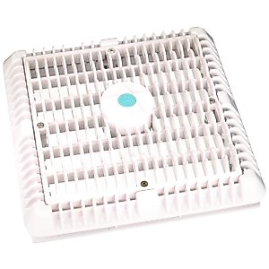 AquaStar WAV9WR101 9X9 White SQ Wave Suction Outlet Cover and Ring