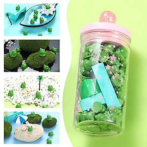 EKisemio 50 Pcs Mini Frog Garden Decor | Green Frog Figurines | Miniature Home Décor | Tiny Plastic Frogs | Fairy Garden Decor