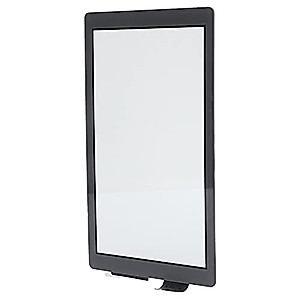 01 Glass Screen, Excellent Process Easy Installation Perfect Replacement Game Console Screen for Electronic Games for Game(Black)