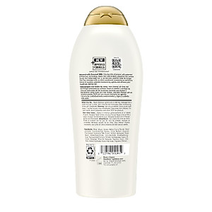 OGX Nourishing + Coconut Milk Shampoo, Hydrating & Restoring Shampoo Moisturizes for Soft Hair After the First Use, Paraben-Free, Sulfate-Free Surfactants, 25.4 fl. oz