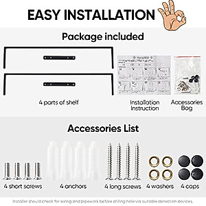 Cxshimi New Updated Towel Racks for Bathroom,Wall Mounted Towel Rack,Towel Holder Stainless Steel Rack for Bathroom Organizing of Washcloths Hand or Bath Towels,Wall Towel Storage for Bathroom