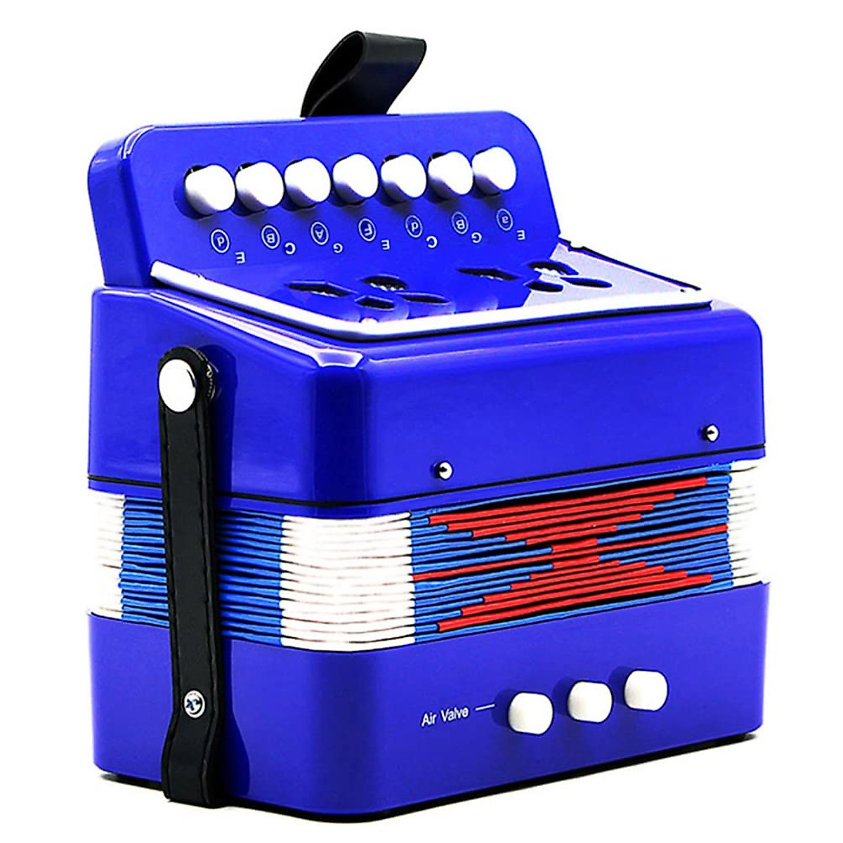 ERINGOGO Accordion Children Musical Ensemble Instrument Piano Toy Kids Noise Maker Kids Musical Instrument Toddler Toys Musical Toys Music Toys Small Student Play Engineering Plastics