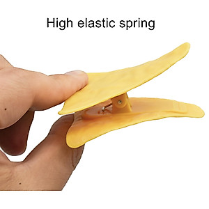 Pinenjoy 12Pcs Cute Food Bag Clips Potato Corn Chip Clips Plastic Sealing Clips for Kitchen Food Snacks Sealer Sealing Storage