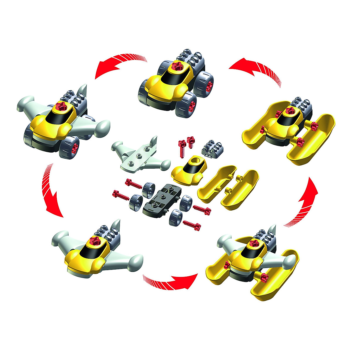 Klein Bosch Bosch Build-It 5 in 1 Vehicle Set