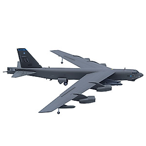 Udnorbay B-52H Long Range Jet-Powered Strategic Bomber Plane Fighter Model 1/200 Military Aircraft Die-cast Airplane Models