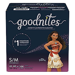 GoodNites Bedtime Pants Size 4-8 - 44 CT