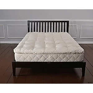 BIO SLEEP CONCEPT Organic Wool 3-Inch, Twin Size Mattress Topper