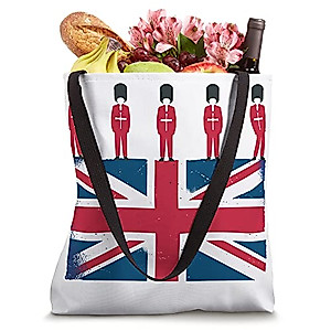 Kings British Guards King III London Mens British Flag Tote Bag