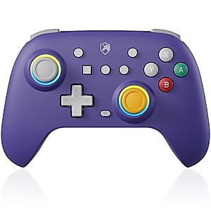 ECHTPower Wireless Switch Controller, Switch pro Controller for Nintendo Switch/Lite/OLED Controller, Gaming Controller with Hall Effect Joysticks, Wake-up, Programmable, 6 Axis Gyro, Turbo