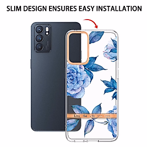 Compatible with Oppo Reno6 Pro 5G Case Cover,Compatible with Oppo Reno 6 Pro 5G for Mobile Phone TPU Case Cover LMD