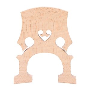Cello Bridge,4/4 3/4 Cello Maple Bridge Maple Wood Self Adjusting Fitted Bridge Musical Instrument Replacement Accessory (Pack of 2)(Wood Color 4/4) Cello Bridge cello bridge cello bridge 4 4