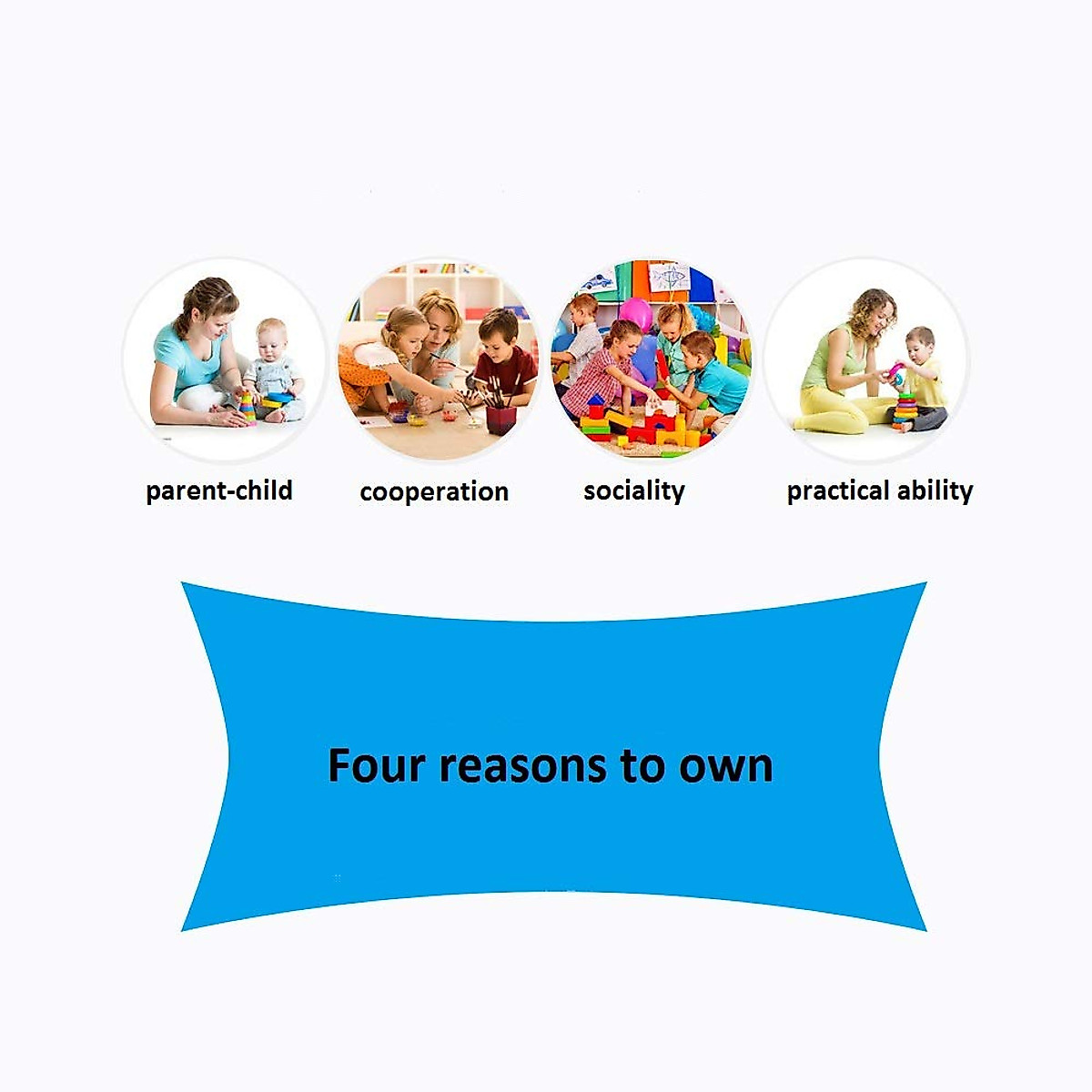 BESTING Balancing Stacking Blocks Animal Parent-Child Children's Educational Balance Wooden Stacking Acrobatic Troupe Interlock Decompression Preschool Toys Balancing Games (HJ002)