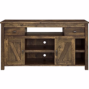 Ameriwood Home Farmington TV Stand for TVs up to 60" Wide, Rustic