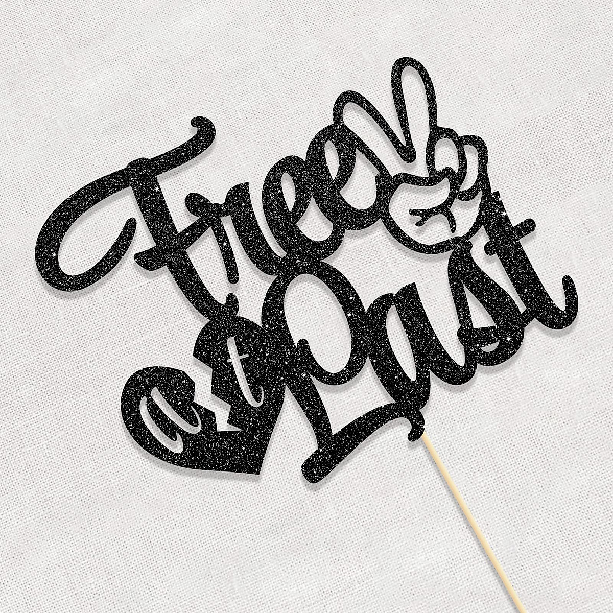 Free At Last Cake Topper, Break Up/Divorce Sign/Freedom Party Decorations, 2024 Graduation Party Decors, Farewell Single Finally Done Theme, Black