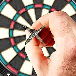 Wakefa Plastic Soft Tip Darts : Darts Plastic Tip Sets, with Darts 6 Pack-18g and 20g Throwing Darts, Beer Darts Set has 6 Extra Dart Tips, 6 Darts Flights Protectors and 1 Wrench, Electronic Darts