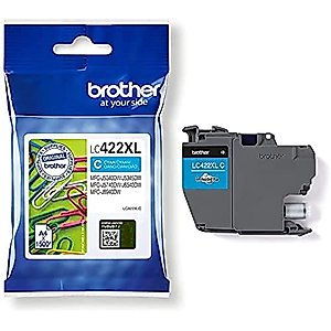 Brother Original LC-422XLC Cyan Ink Cartridge 1,500 Pages for MFC-J5340DW, MFC-J5345DW, MFC-J5740DW, MFC-J6540DW, MFC-J6940DW
