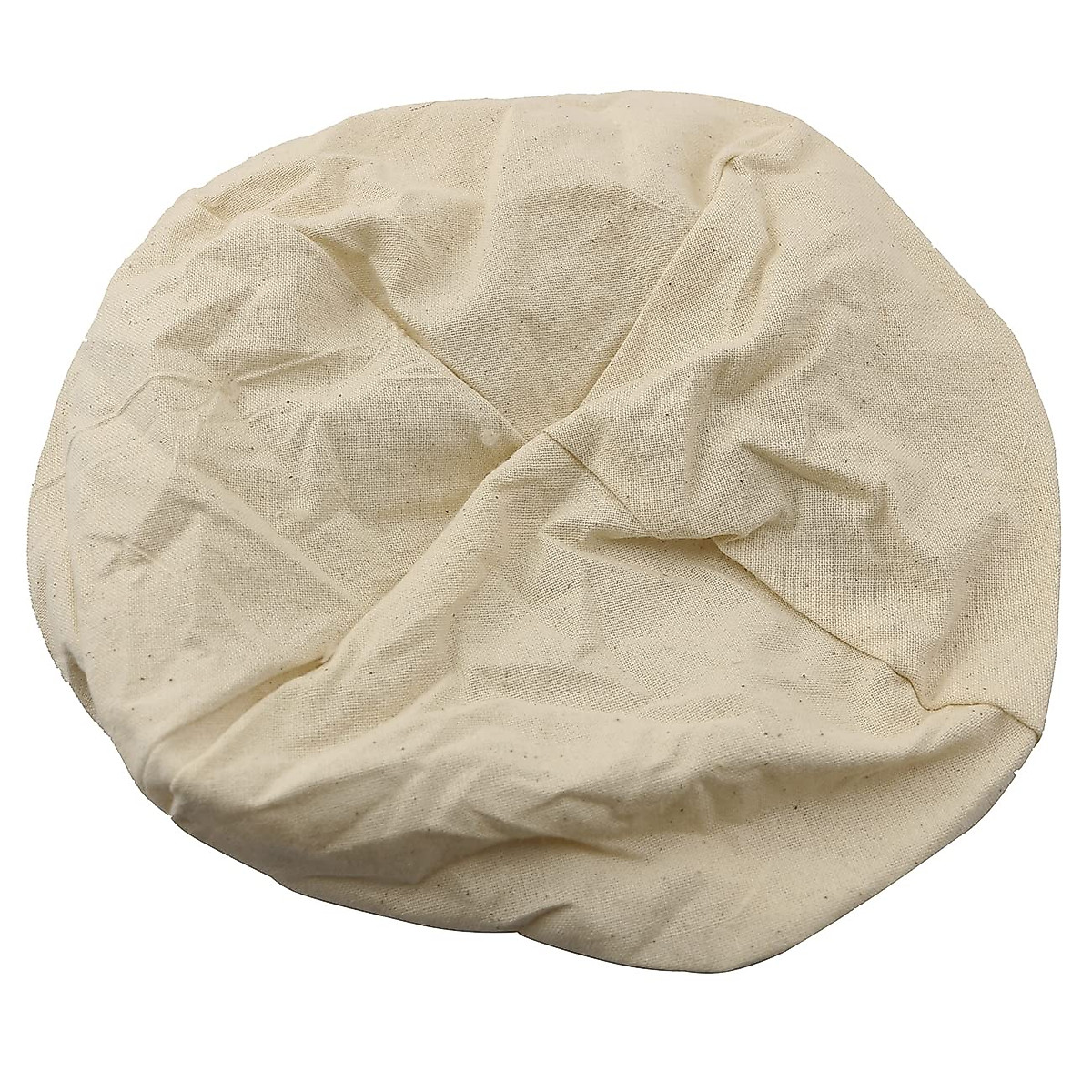 LQ Industrial 3pcs Round Bread Proofing Basket Cloth Liner 10" Rattan Baking Dough Basket Cover Natural Rattan Banneton Proofing Cloth