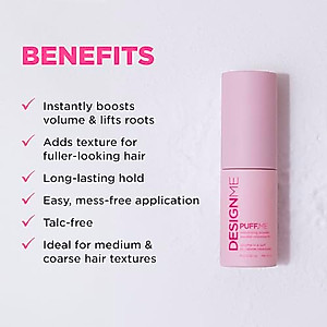 Puff.ME Root Volumizing and Texturizing Hair Powder