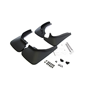 Red Hound Auto Compatible with Ford Explorer 2011-2019 Mud Flaps Splash Guards Front and Rear Molded 4pc Full Set