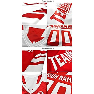 Custom Men Boy Basketball Jerseys Printed Reversible Mesh Performance Athletic Blank Team Uniforms for Sports Dark Bluewhite One Size